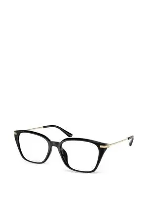 Michael Kors Hainan Logo-plaque Glasses - Black