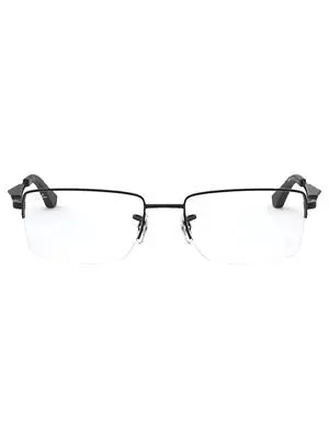 Ray-ban Rectangle-frame Glasses - White