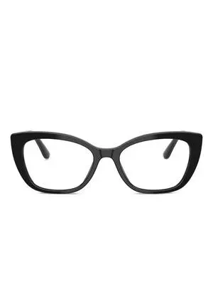 Dolce & Gabbana Cat-eye Glasses - Black
