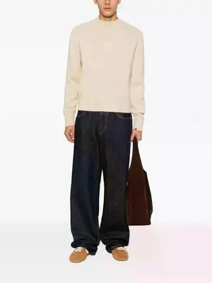 Extreme Cashmere Nº 123 Bourgeois Ribbed-knit Sweater - Neutrals