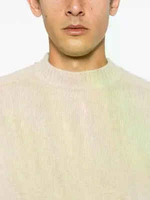 Extreme Cashmere Nº 123 Bourgeois Ribbed-knit Sweater - Neutrals