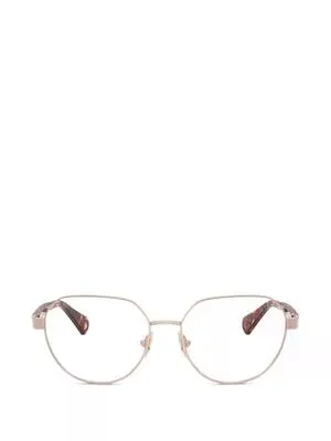 POLO RALPH LAUREN EYEWEAR Geometric-frame Glasses - Gold