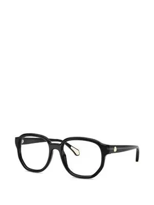 Moncler Shiny Round-frame Glasses