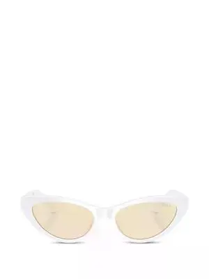 POLO RALPH LAUREN EYEWEAR Cat-eye-frame Sunglasses - White