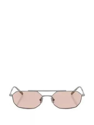 Brunello Cucinelli Tyler Geometric-frame Sunglasses - Grey