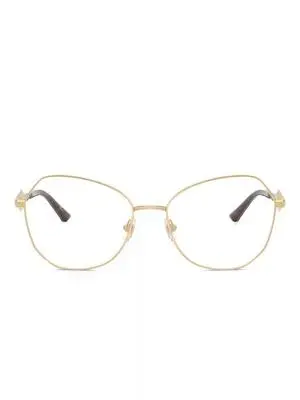 JIMMY CHOO Cat-eye Frame Glasses - Gold
