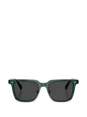 Oliver Spencer Rectangle Frame Sunglasses - Green