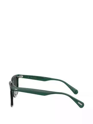 Oliver Spencer Rectangle Frame Sunglasses