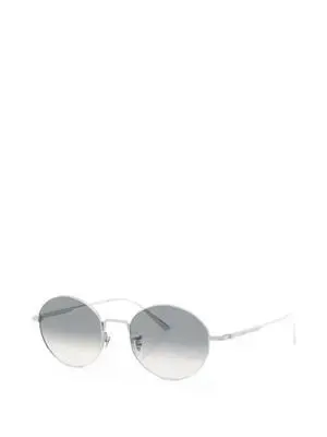 Oliver Spencer 1994c Round-frame Sunglasses - Silver