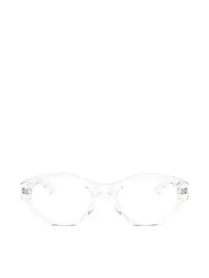 DIESEL® Oval-frame Glasses - White