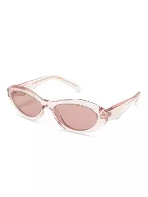 Prada Oval Frame Sunglasses