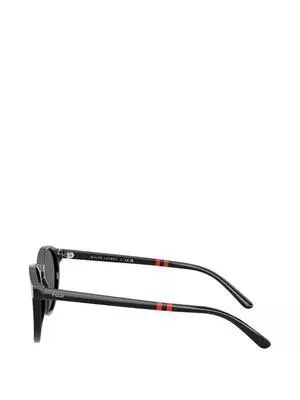 POLO RALPH LAUREN EYEWEAR Round Frame Sunglasses - Black