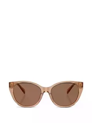 POLO RALPH LAUREN EYEWEAR Cat-eye-frame Sunglasses - Brown