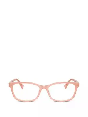 POLO RALPH LAUREN EYEWEAR Rectangle-frame Glasses - Pink