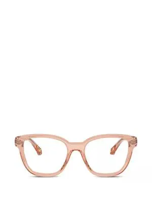 Moncler Square-frame Glasses - Pink