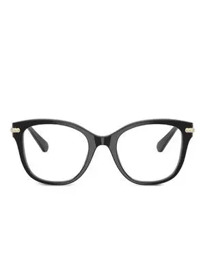 SWAROVSKI Crystal-embellished Cat-eye Frame - Black