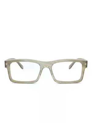 Ray-ban Photo Striped Square Frames