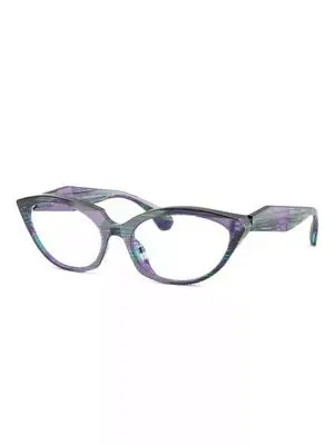 ALAIN MIKLI Cat-eye Frame Glasses