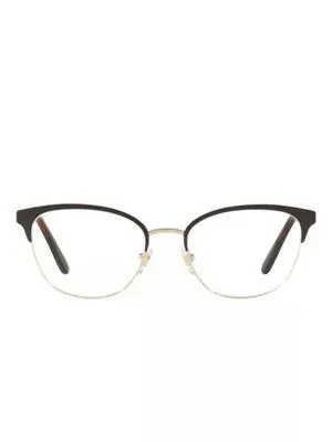 VOGUE EYEWEAR Browline Glasses - Brown