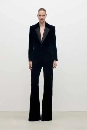 Victoria Beckham Single Breasted Tailored Jacket