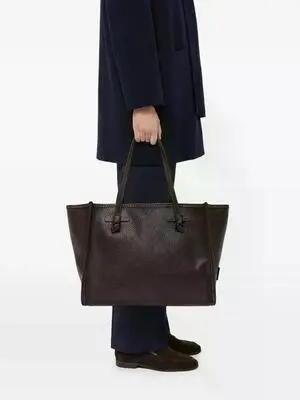 GIANNI CHIARINI Marcella Grained Leather Tote Bag