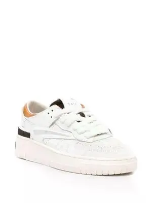 D.a.t.e. Perforated Panelled Sneakers