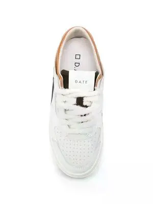 D.a.t.e. Perforated Panelled Sneakers