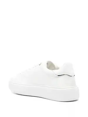 BLAUER. Logo-patch Platform Sneakers