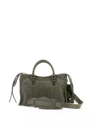 Balenciaga Small Le City Shoulder Bag - Green