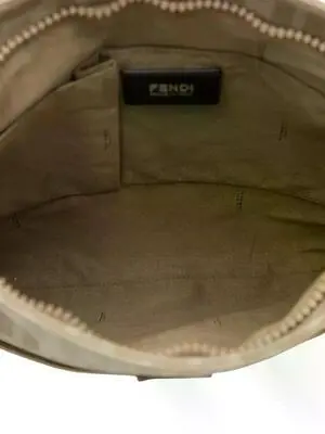 Fendi Zucca Spalmati Crossbody Bag