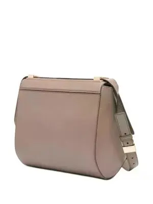 Givenchy Medium Grained Calfskin Pandora Box Crossbody Bag - Brown