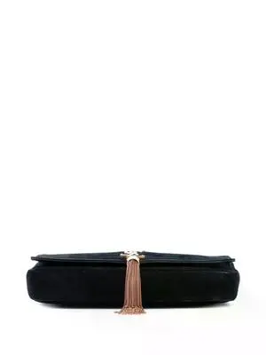 Saint Laurent Suede Monogram Kate 99 Tassel Bag Satchel