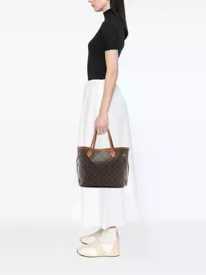 LOUIS VUITTON 2018 Monogram Neverfull Mm Tote Bag