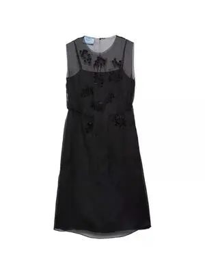 Prada Round Neck Cocktail Dresses