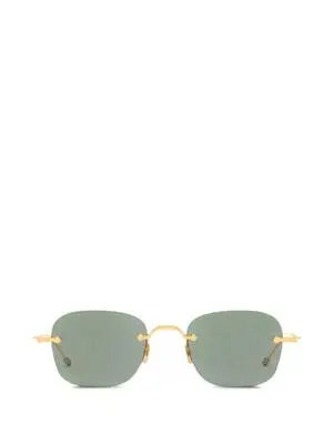 Thom Browne Rimless Rectangular Sunglasses - Gold