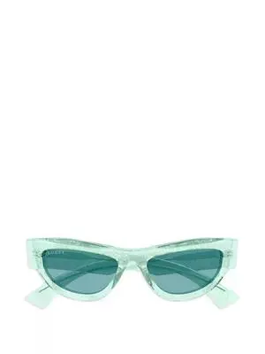Gucci Square Frame Sunglasses - Green
