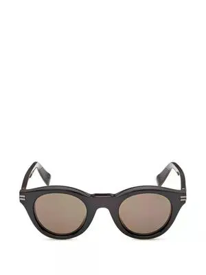 Zegna Round-frame Sunglasses - Black