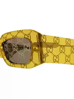 Gucci Rectangular Frame Sunglasses