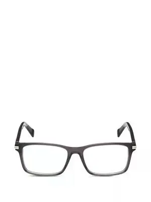 Zegna Rectangle-frame Glasses - Grey