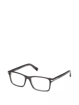 Zegna Rectangle-frame Glasses