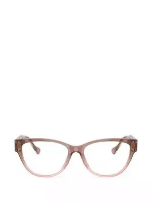 Versace Medusa Cat-eye Frame Glasses - Pink