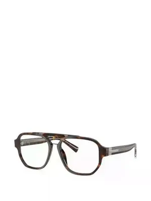 Dolce & Gabbana Pilot-frame Glasses - Brown