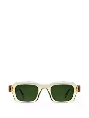 Thierry Lasry Flexxxy Rectangle Sunglasses - Yellow
