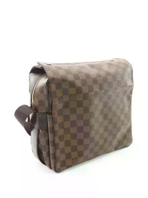 LOUIS VUITTON 2009 Naviglio Damier Ebene Shoulder Bag - Brown