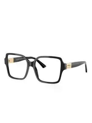 JIMMY CHOO Square-frame Glasses - Black