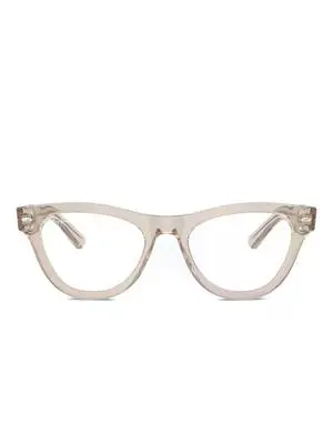 Ray-ban Transparent Glasses - Brown