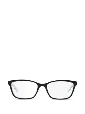 POLO RALPH LAUREN EYEWEAR Rectangle-frame Glasses - Black
