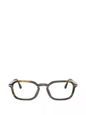 Persol Striped Glasses - Brown
