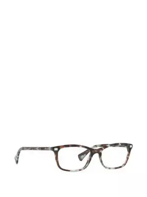 POLO RALPH LAUREN EYEWEAR Ra7089 Tortoiseshell-effect Rectangle-frame Glasses - Brown