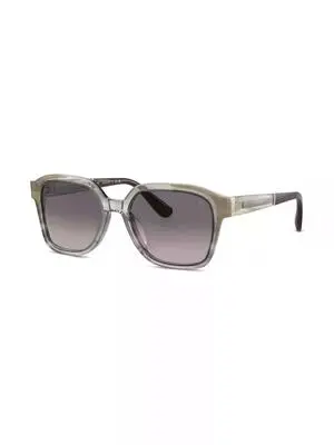 Brunello Cucinelli Bc4005s Tortoiseshell Effect Sunglasses
